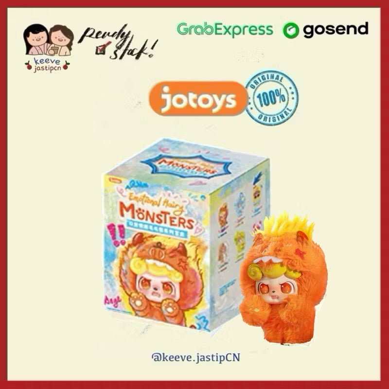 Jotoys Qkid Emotional Hairy Monsters Blind Box – Keeve